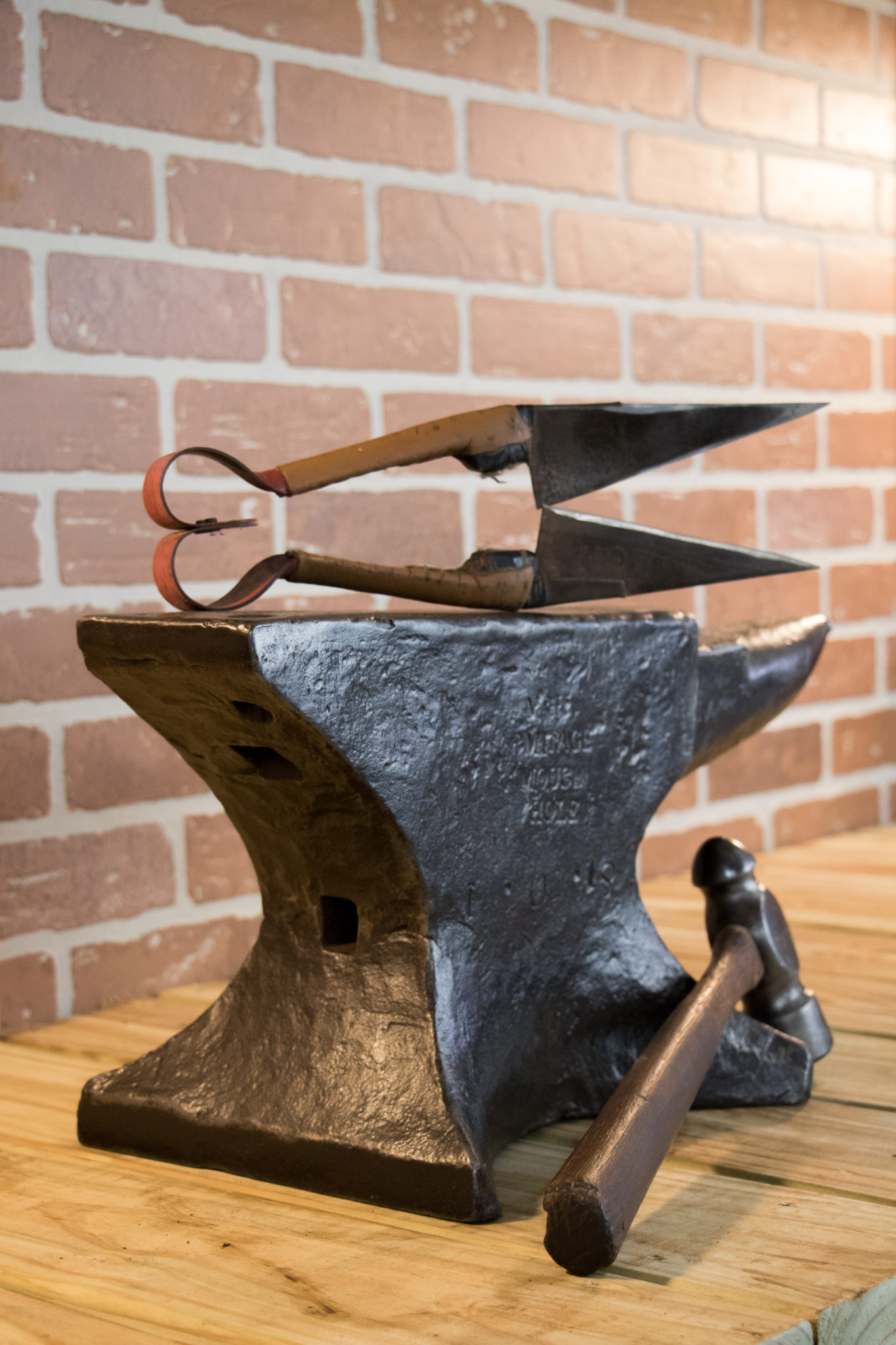 Old Anvil Gets a New Home by DNA Sharpening Services